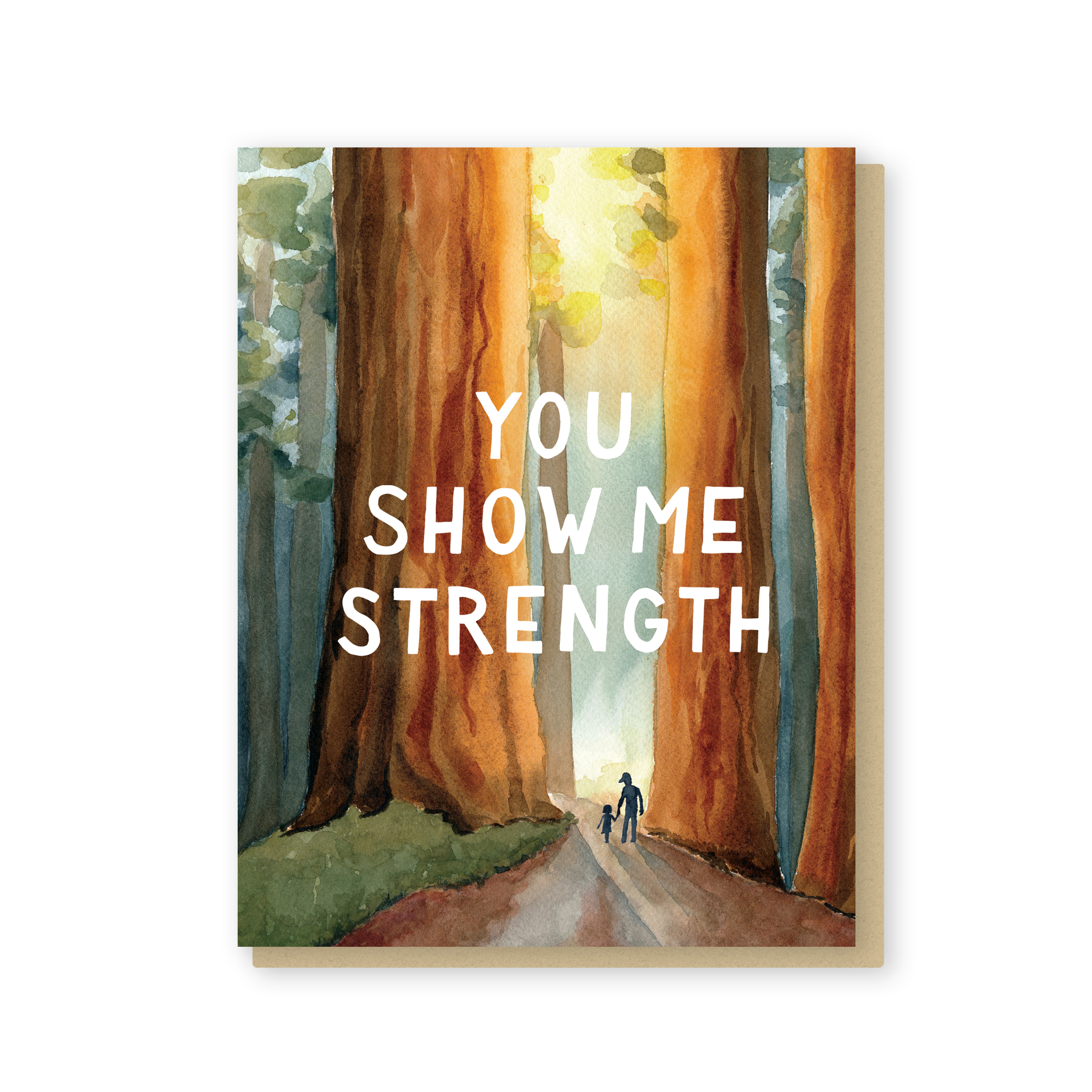 you show me strength card – Sommer Letter Co.